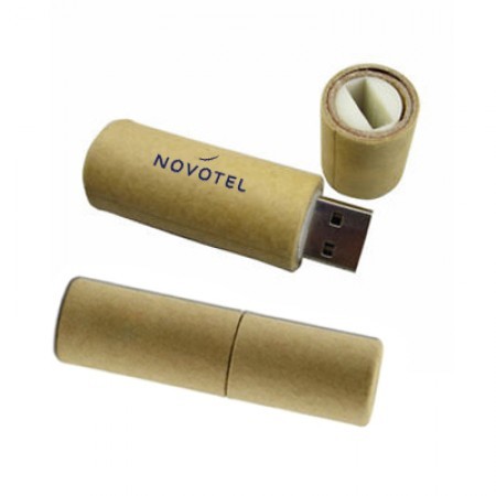 Eco-Paper Tube Shaped USB Flash Drive - 4GB | Corporate Gifts & Premium ...