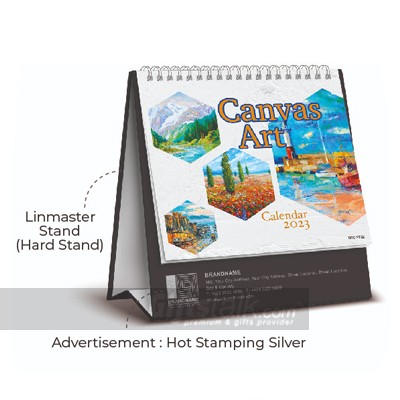 CANVAS ART Premium Desk Calendar 2023 | Customize Calendar Supplier ...