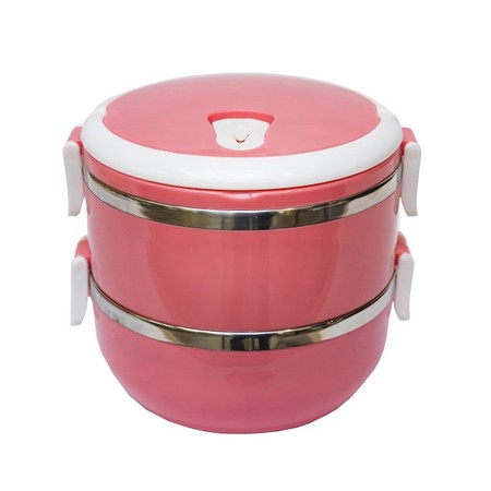 Double Layer Stainless Steel Food Container | Corporate Gifts & Premium ...
