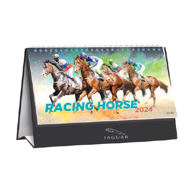 Big Racing Horse Desk Calendar 2024 | Corporate Gifts & Premium ...