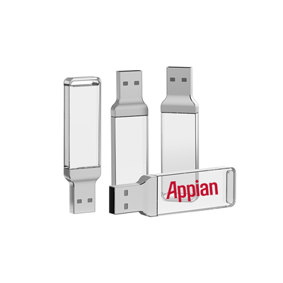 Premium LED Crystal USB Flash Drive - 16GB | Corporate Gifts & Premium ...