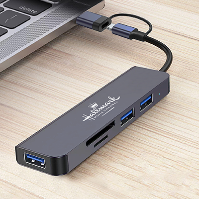 Fusion 5 in 1 USB 3.0 Hub with Type-C | Corporate Gifts & Premium ...